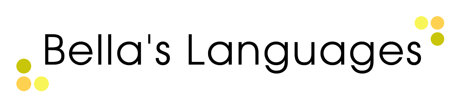 About Bella's languages